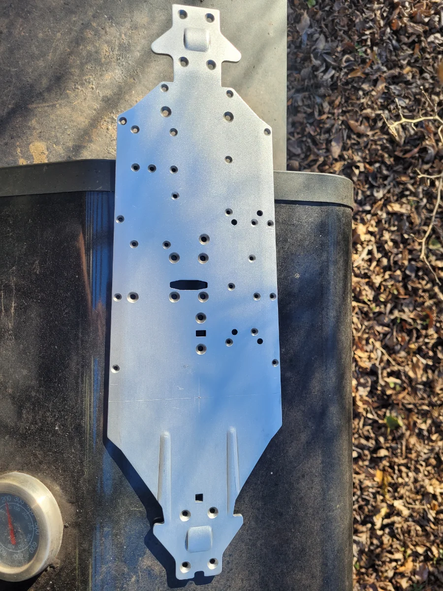 Kraton V5 chassis de-anodized | RC Talk Forum